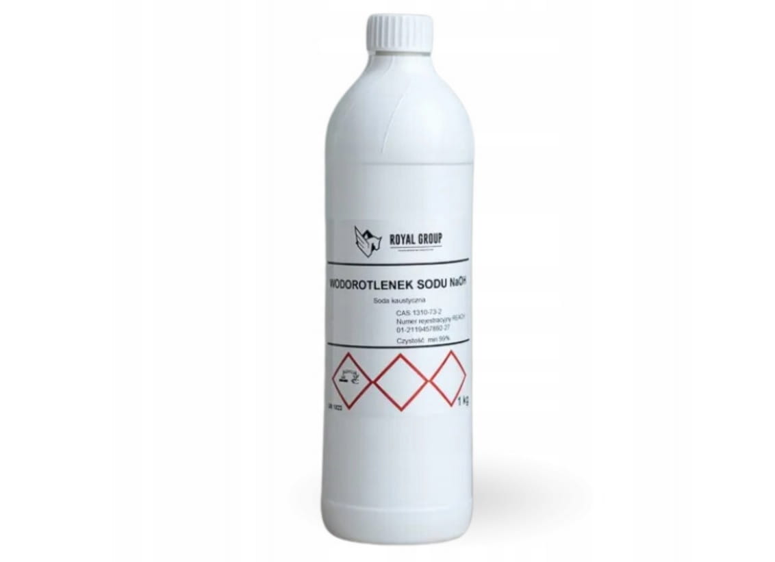 Wodorotlenek sodu NaOH 1 kg (soda kaustyczna) Sklep Euro-Win